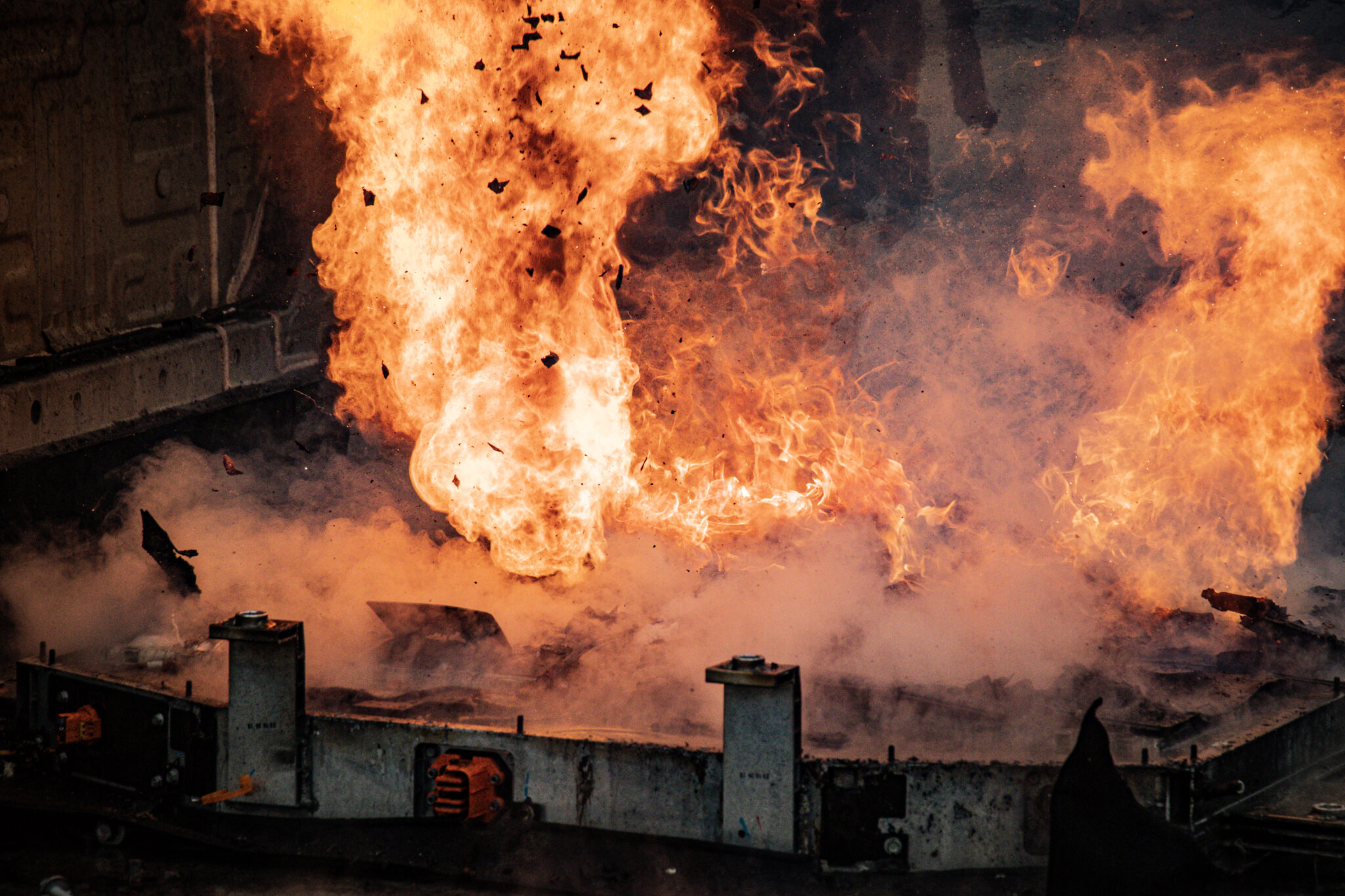 Electric Vehicle Fires: What Firefighters Need to Know